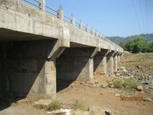 Karchond River Bridge at Silvassa, UT of Dadra and Nagar Haveli, India ...