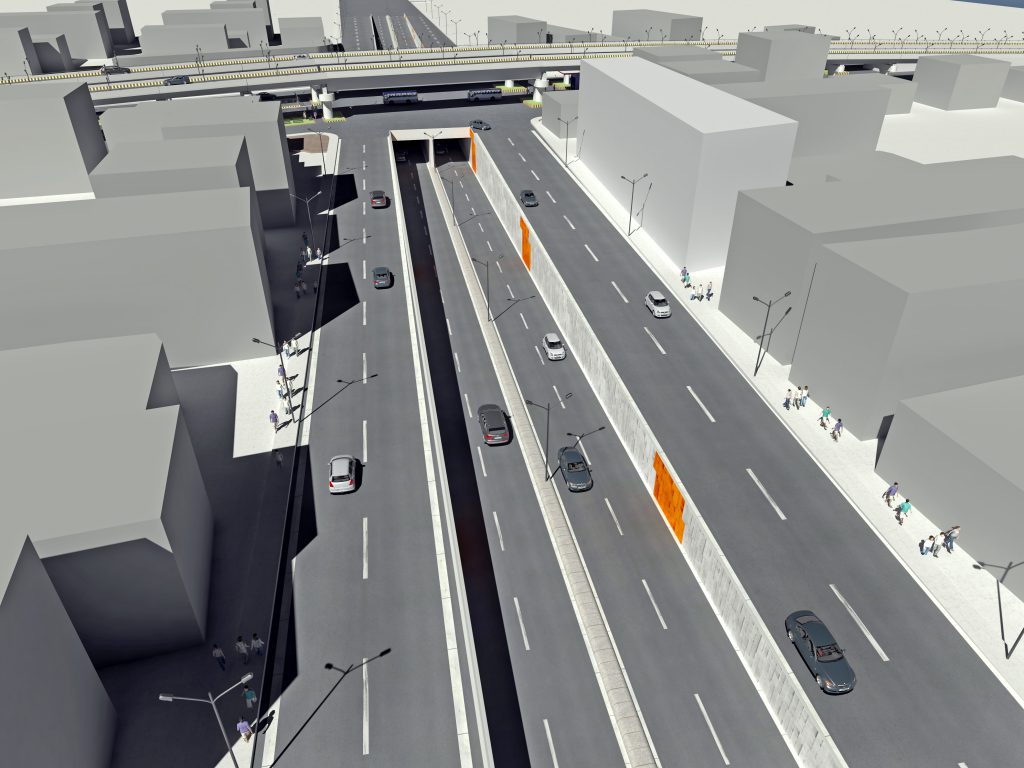 Underpass at KKV cross Road, Rajkot, Gujarat, India – Delf Engineers India